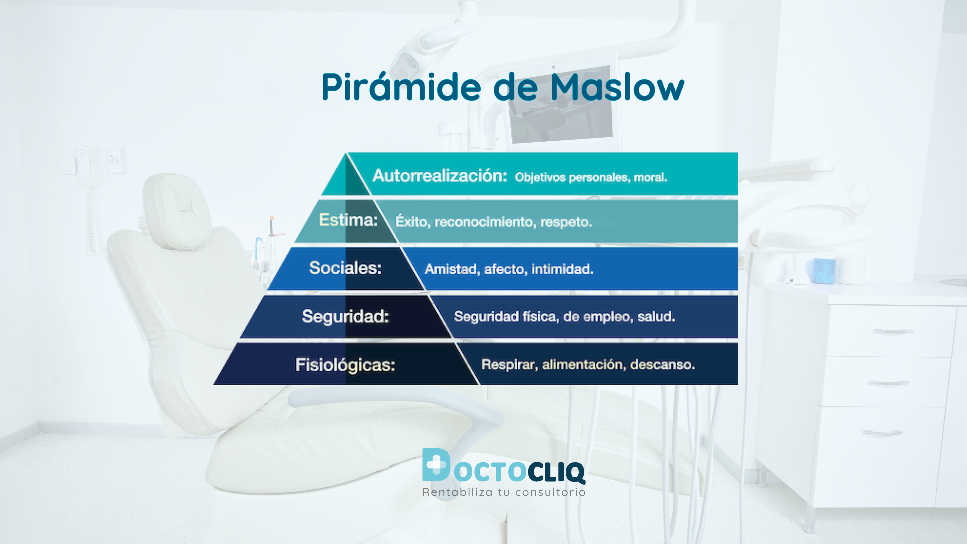 Pirámide de Maslow: Maximiza la venta de tratamientos dentales